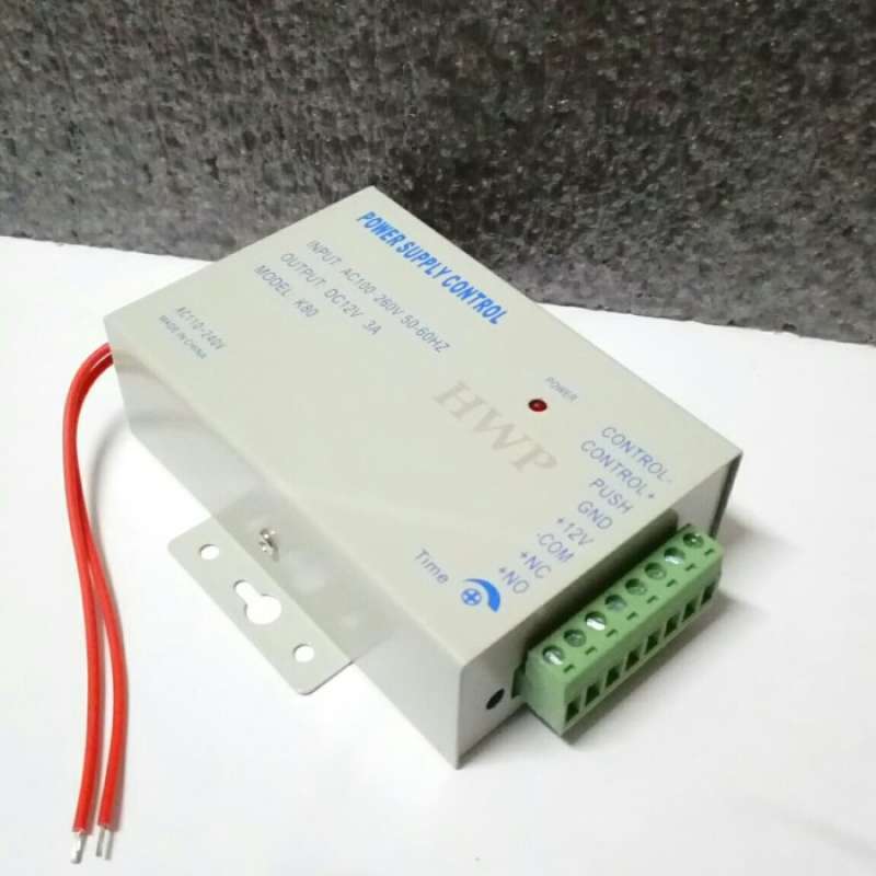 Promo POWER SUPPLY 12V 3A UTK RFID ACCESS DOOR LOCK CONTROL SWITCH MODE ...