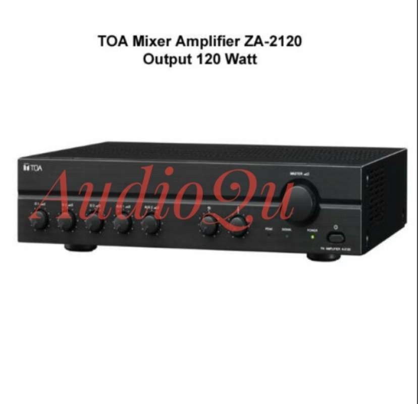 Jual AMPLIFIER TOA ZA-2120/ ZA2120/ ZA 2120 120WATT ORIGINAL di Seller ...