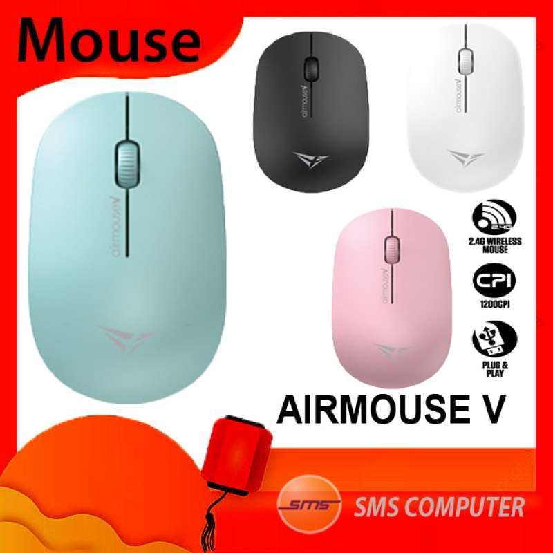 Jual Mouse Wireless Alcatroz Airmouse V | 1200 Cpi | Ergonomic Design ...