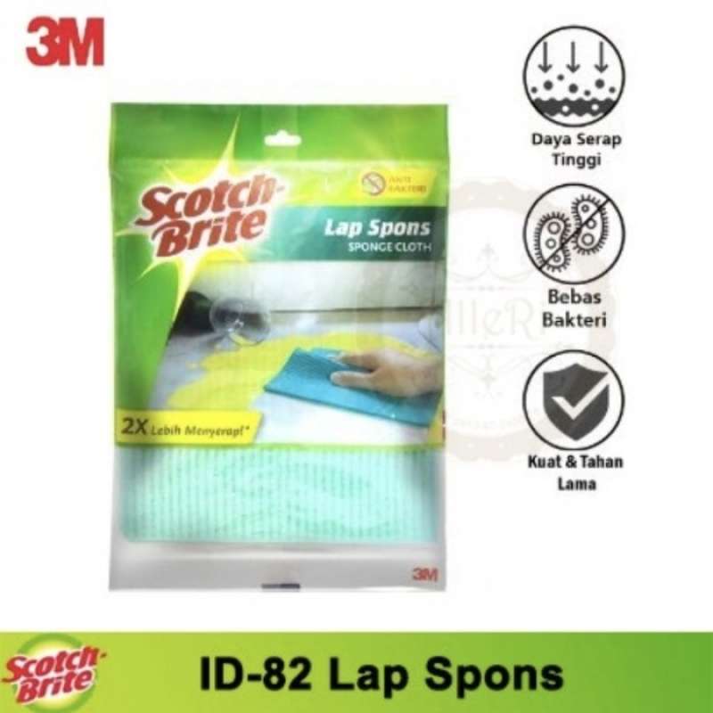 Promo Scotch Brite 3M ID82 ID 82 Lap Spons Sponge Diskon 13% di Seller ...