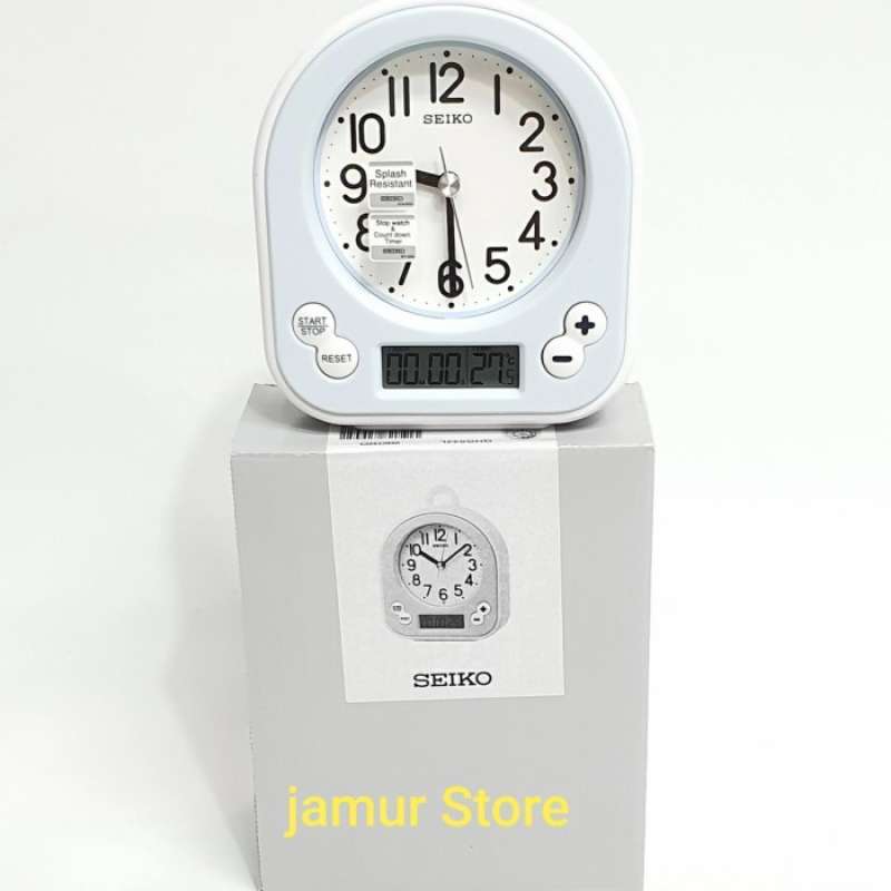 Jual Seiko QHG042L Jam Meja Stopwatch And Count Down Timer Original ...