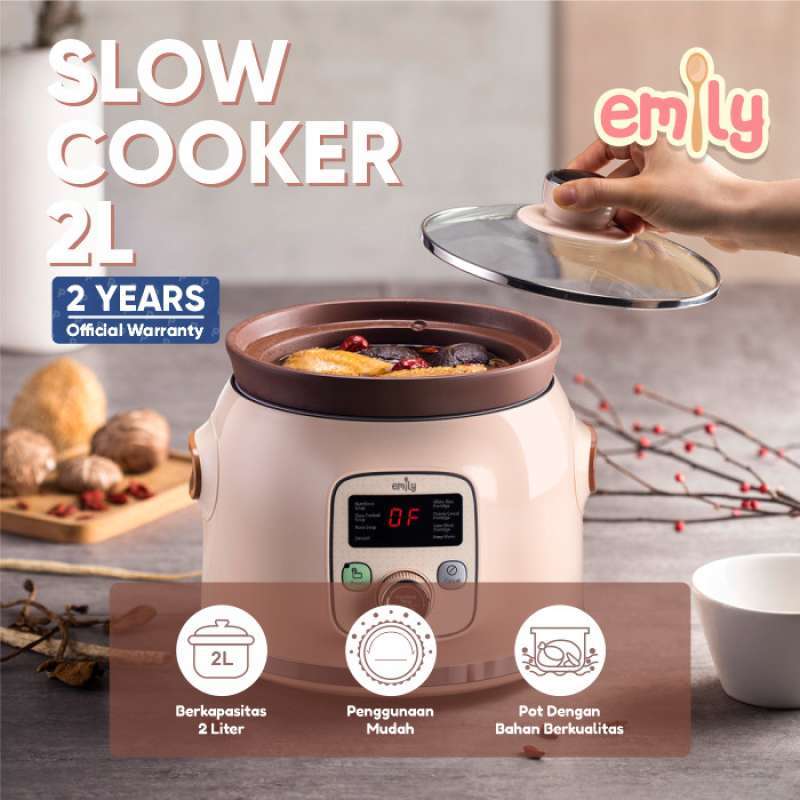 Jual Emily Slow Cooker Claypot 2L / Baby & Family Food Maker di Seller ...