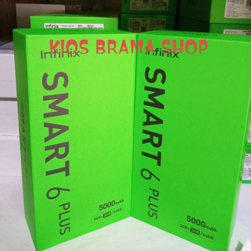Promo Infinix Smart 6 Plus 3 64 GB GARANSI RESMI Diskon 7 Di Seller Kios Brama Shop Cakung