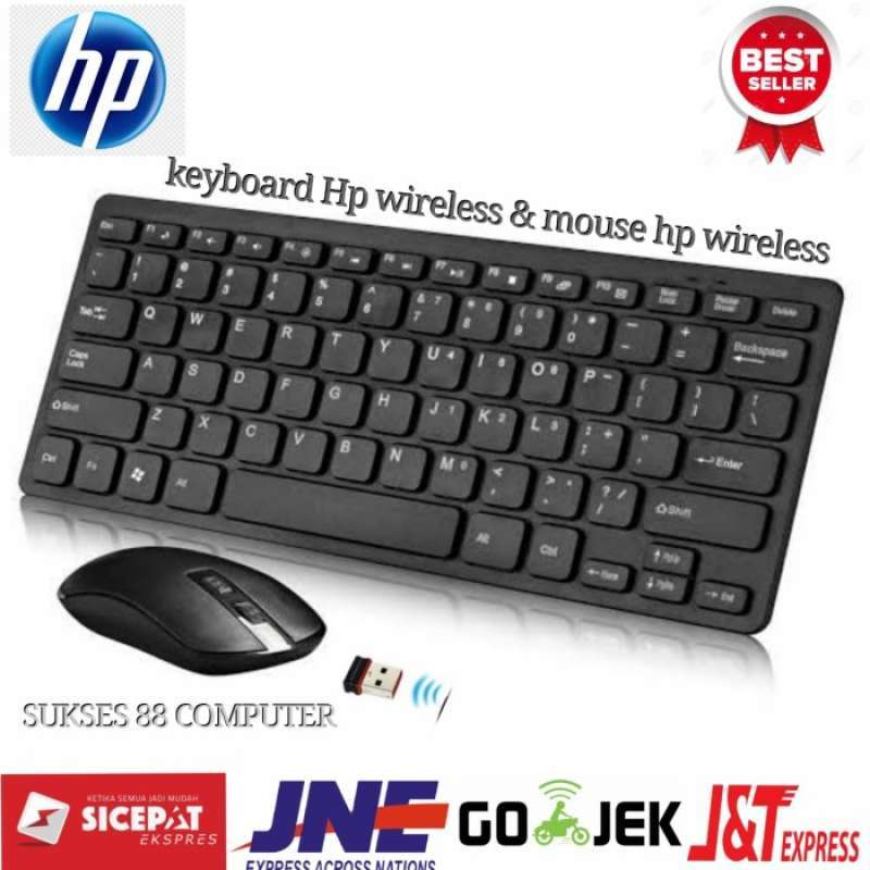 Jual KEYBOARD WIRELESS HP + MOUSE WIRELESS HP PAKET SET GKM901 di ...