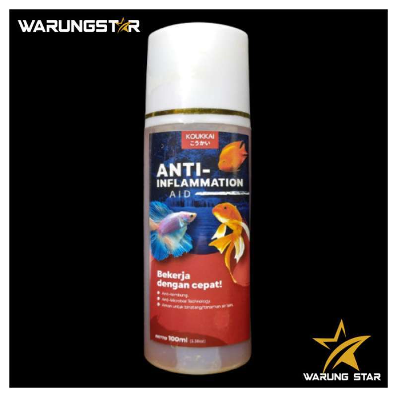 Promo Obat Ikan Anti Inflammation Koukkai 100 Ml / Obat Ikan Dropsy ... Promo Obat Ikan Anti Inflammation Koukkai 100 Ml / Obat Ikan Dropsy ...
