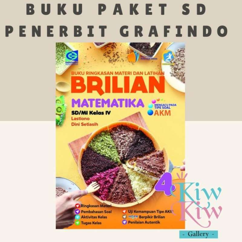 Jual Buku BRILIAN AKM Matematika SD Kelas 4 K13 Revisi - Grafindo di Seller KiwKiw Gallery ...