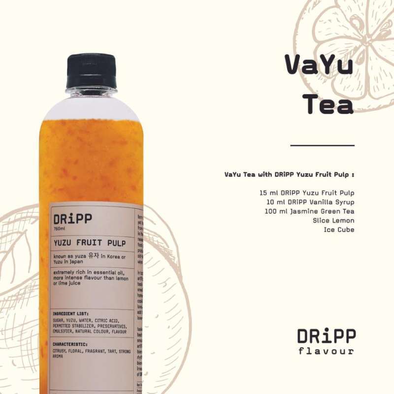Jual DRIPP Yuzu Fruit Pulp di Seller Bunch Supply - Kali Abang Tengah-2 ...