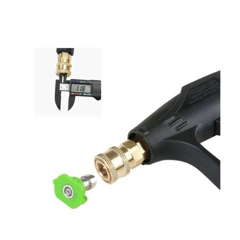Promo Nozzle Jet Cleaner Spray Gun Ujung Kepala 5 Warna Nosel Cordless ...