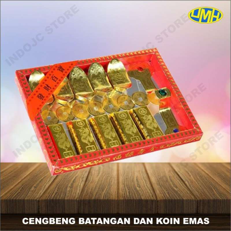 Jual Barang Cengbeng Batangan Coin Emas Kertas Sembahyang Leluhur di ...
