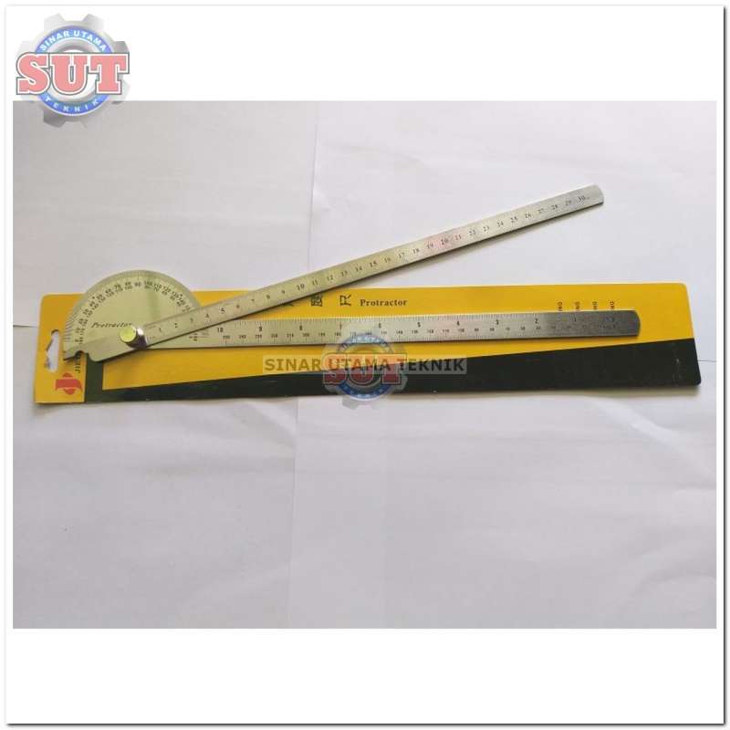 Jual Protractor Busur Derajat Alat Ukur Sudut Penggaris Sudut Derajat ...