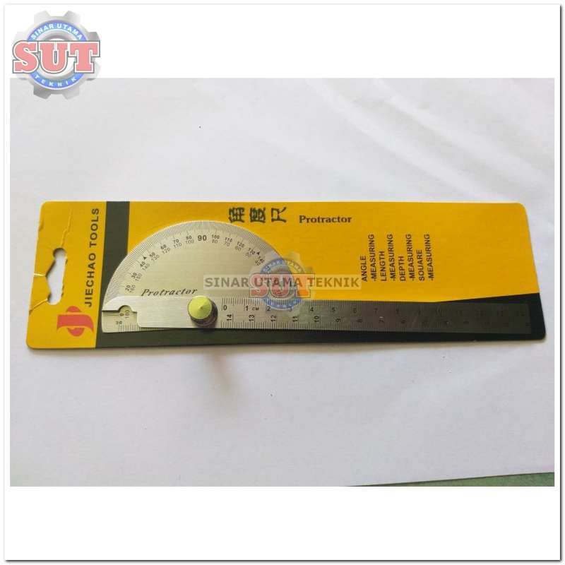 Jual Protractor Busur Derajat Alat Ukur Sudut Penggaris Sudut Derajat ...