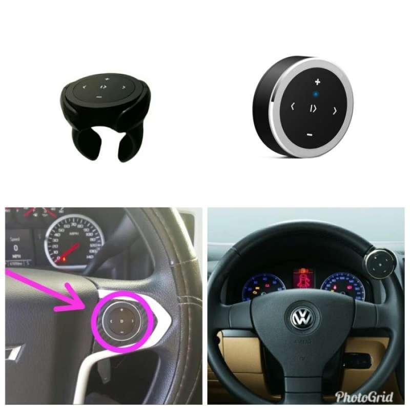 Jual Universal Smart Bluetooth Wheel Steering Mobil Sepeda Motor di ...