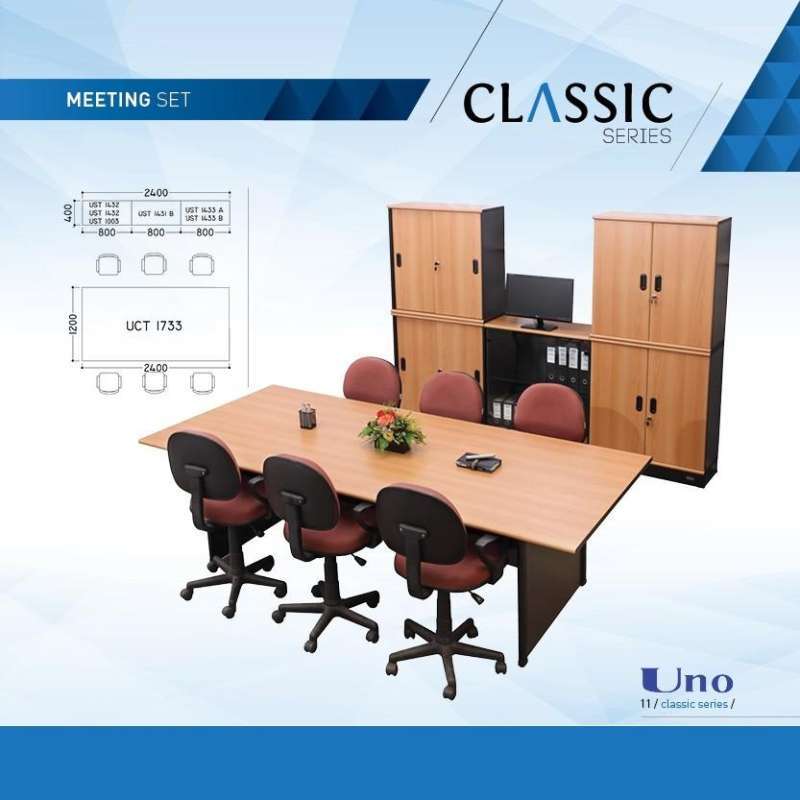 Jual Meja meeting kotak kantor meting rapat dealing pameran UNO UCT ...