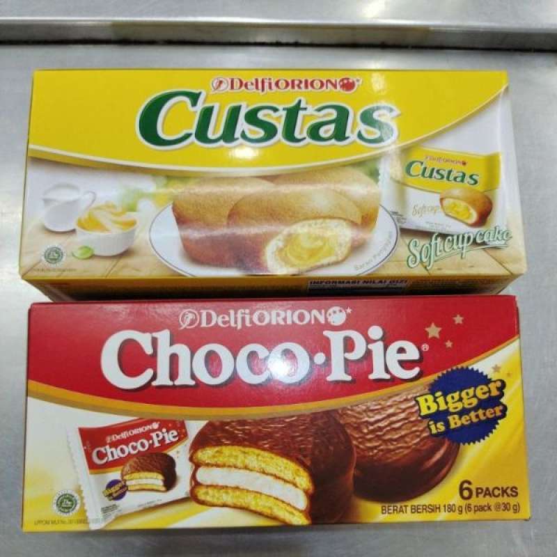 Jual DELFIOREON CUSTAS/ CHOCO PIE di Seller TOKO ASIA BARU - Kota ...