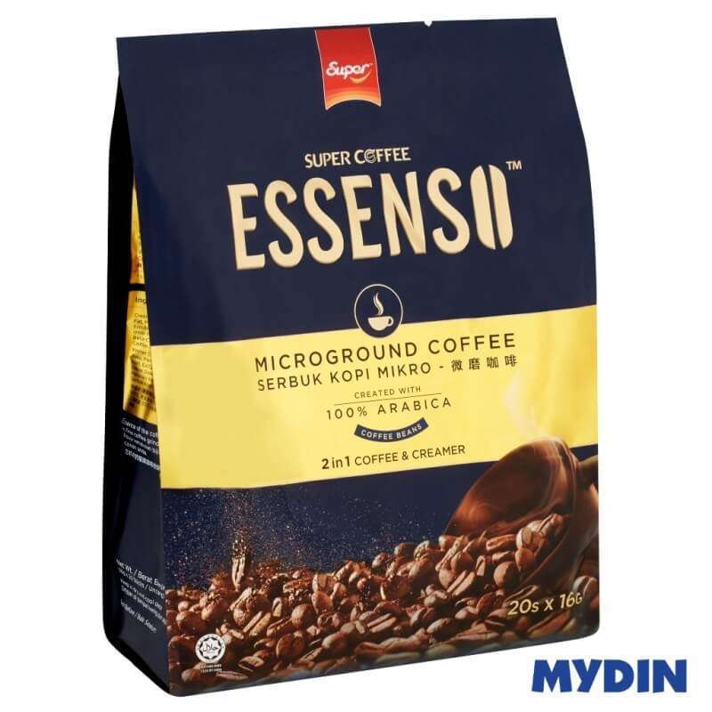 Jual Super Coffee Essenso 2 in 1 Microground Coffee & Creamer (16g x 20 ...