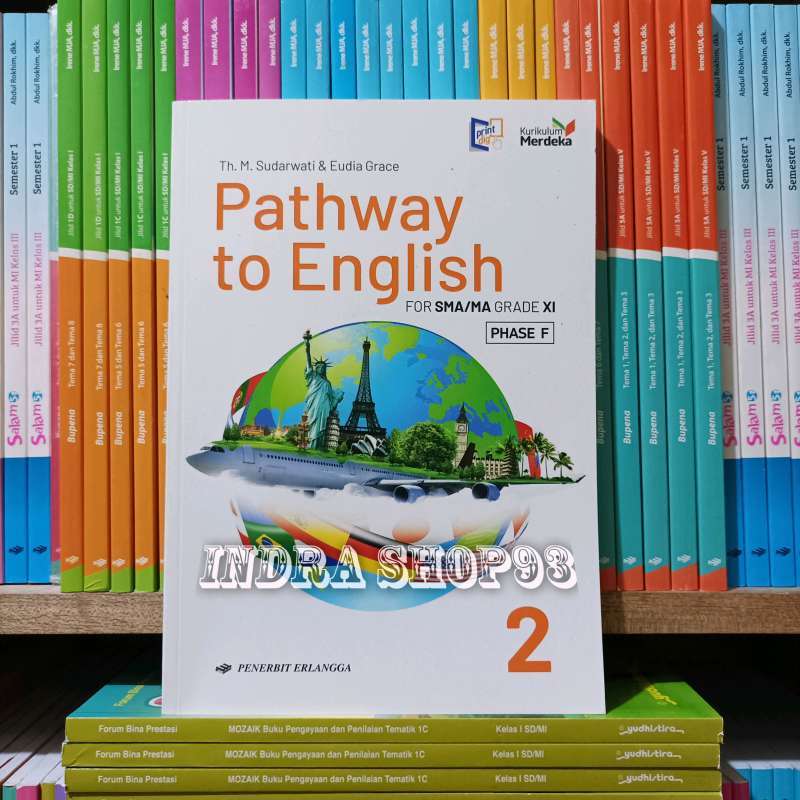 Jual Buku Pathway To English Kelas 2 /xi 11 Sma Kurikulum Merdeka Erlangga Original Di Seller ...