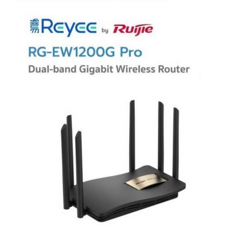 Promo Ruijie Rg-Ew1200G Pro Dual Band Wireless Router Gigabit Diskon 10 ...
