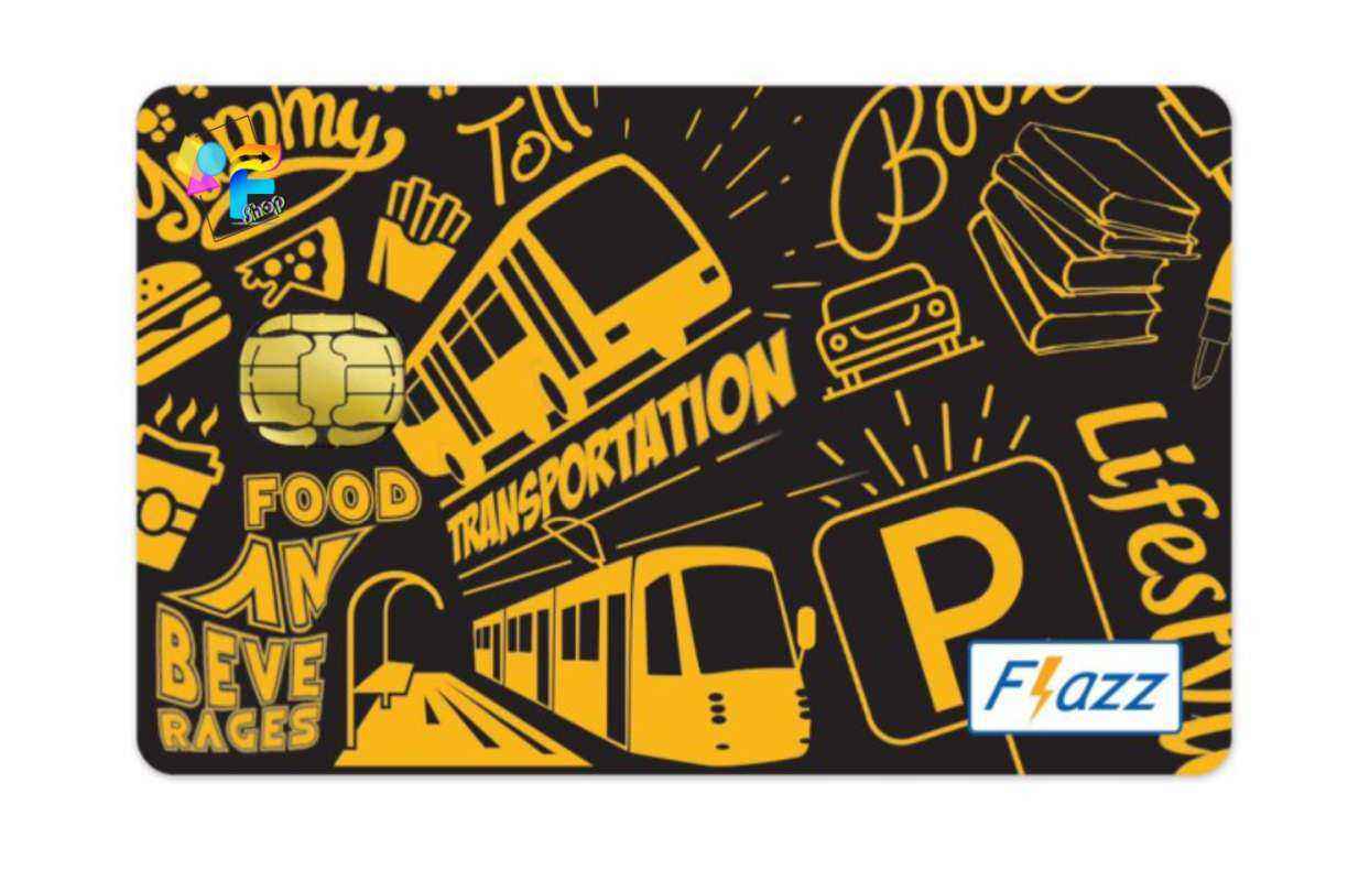 Jual Kartu Emoney Etoll Flazz Bca Gen 1 Edisi Transportation Black ...