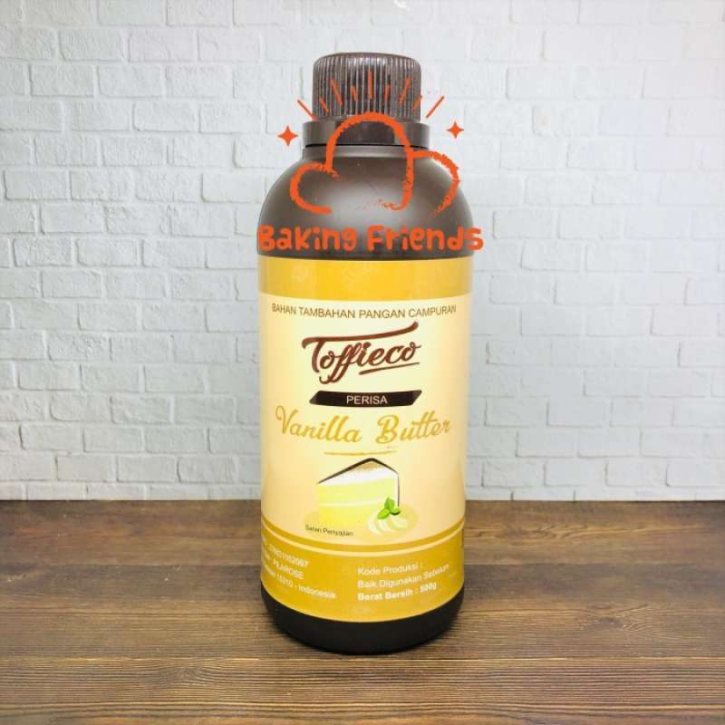 Jual Toffieco Pasta Vanilla Butter 500GR/Perisa Perasa Vanilla Butter ...