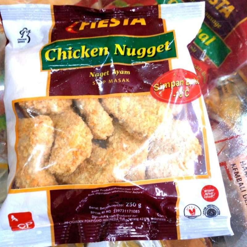 Jual fiesta chicken nugget 250 gr di Seller RSB Frozen Food Rajawali ...