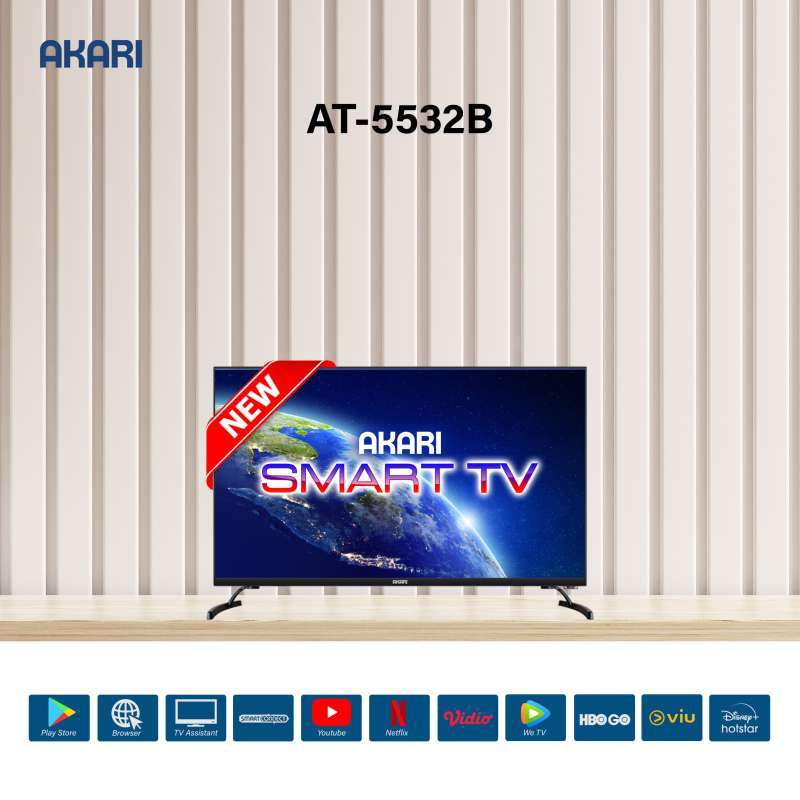 Promo Akari AT-5532B 32 inchi Smart TV Diskon 9% di Seller Akari Store ...
