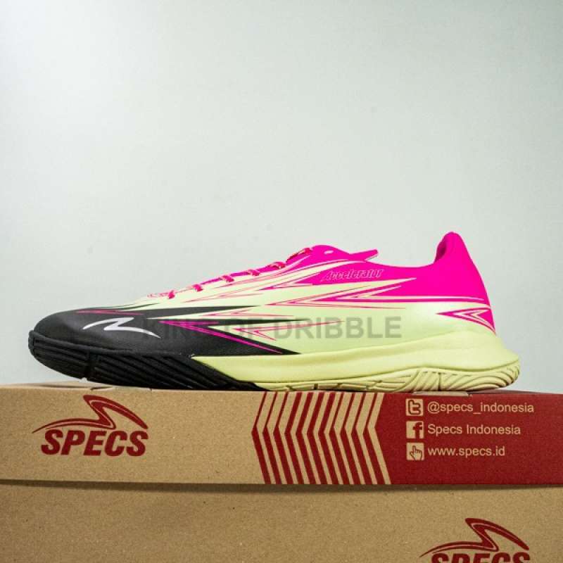 Jual Sepatu Futsal Specs Lightspeed 3 IN Jet Black 402160 Original BNIB ...
