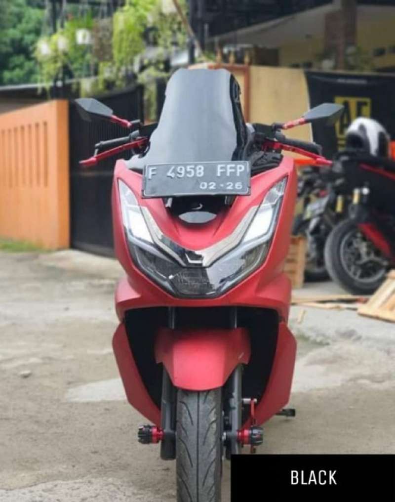 Promo Visor Pcx 160 Cc 2021 Tinggi Windshield All New Pcx 2021 2022 ...