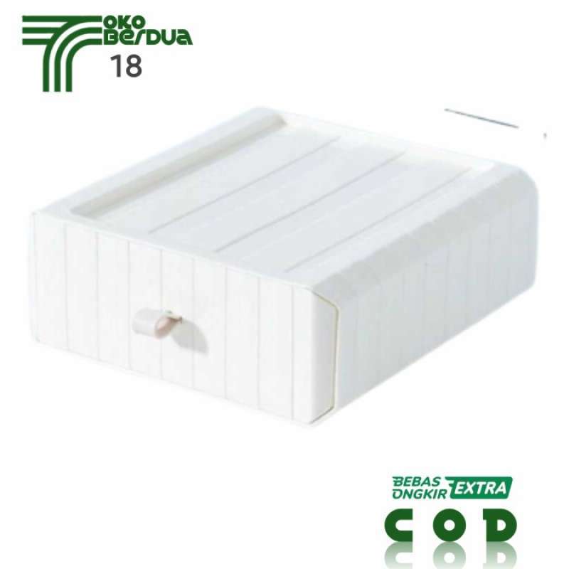 Jual Kotak Barang Organizer-Kotak Laci Stackable Storage Box Serbaguna ...