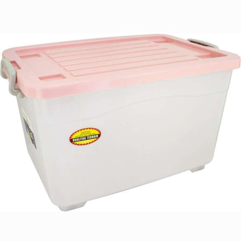 Jual Green Leaf 7880 Container Box Dgn Roda 50 Liter Kotak Plastik ...