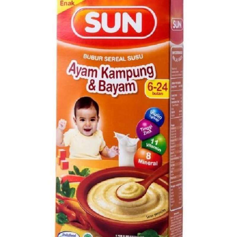Jual SUN BUBUR BAYI 6+ BULAN 120gr ALL VARIAN di Seller BLUE A SHOP ...