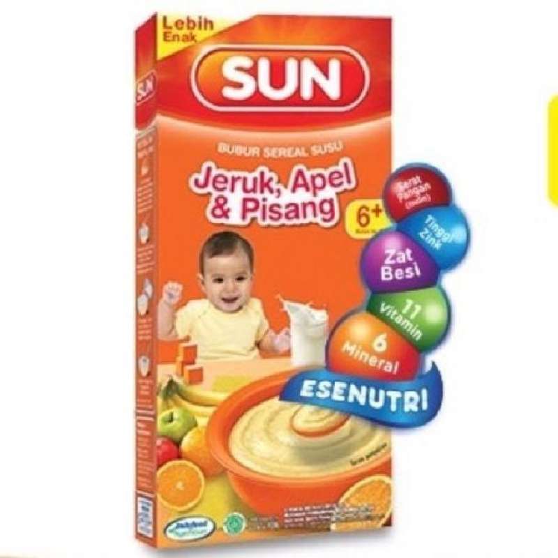Jual SUN BUBUR BAYI 6+ BULAN 120gr ALL VARIAN di Seller BLUE A SHOP ...
