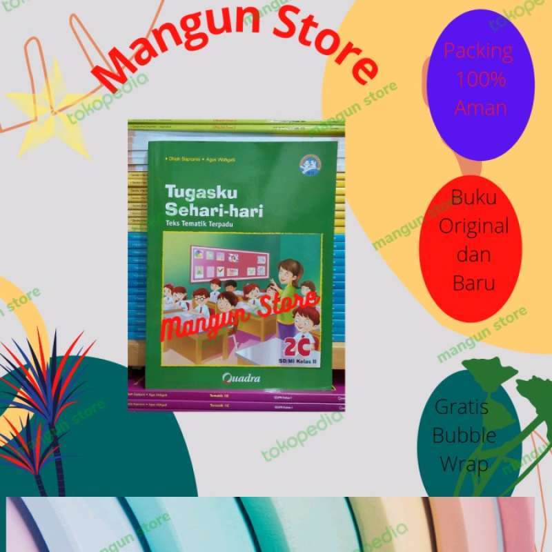 Promo BUKU TEKS TEMATIK TERPADU 2C KELAS 2 SD K13 REVISI QUADRA Diskon ...