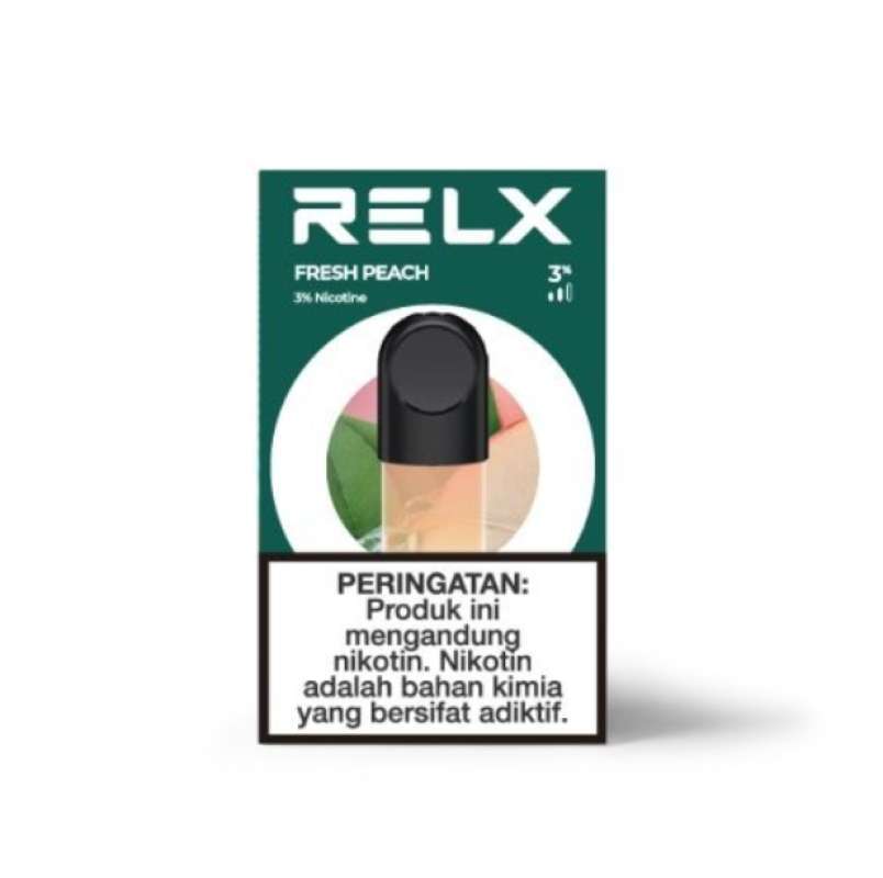 Jual Relx Pods Fresh Peach 100% Authentic Catridge - Cartridge Relx Pod ...