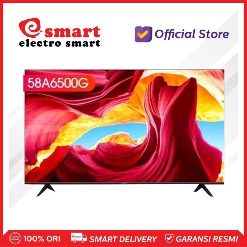 Jual HISENSE - LED TV 58 inch Android 4K UHD-Full 58A6500G Smart TV di ...