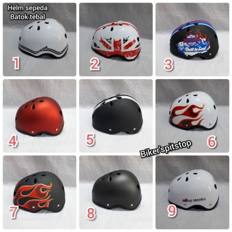 Jual Helm Sepeda Gowes Ringan Bicycles Helmet Murah Helem Batok Mtb Bmx