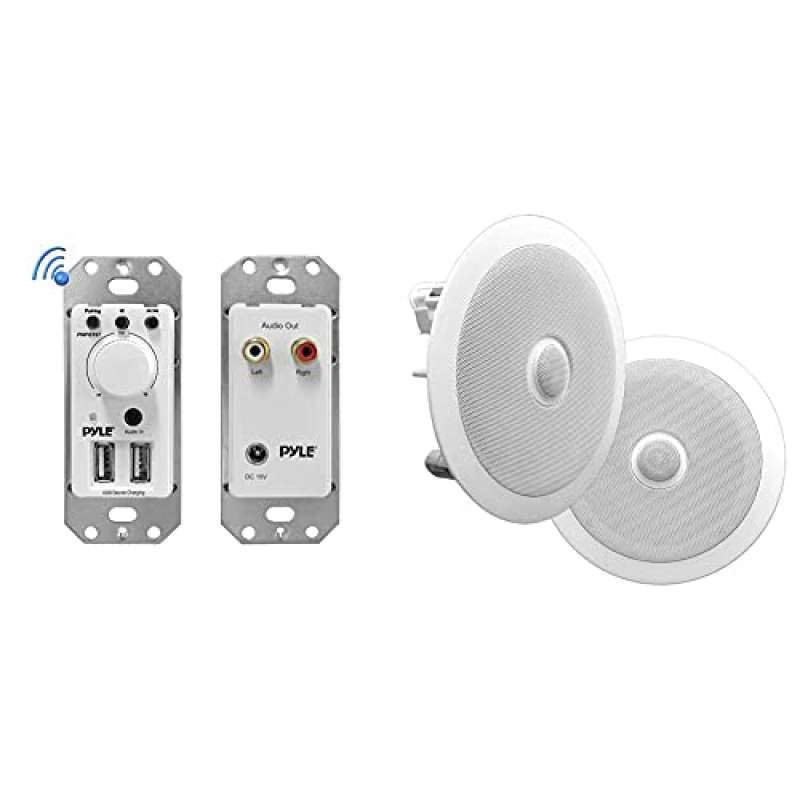 Jual Pyle Bluetooth Receiver Wall Mount - in-Wall Audio Control ...