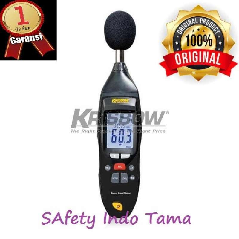 Jual Krisbow Sound Level Meter Datalogger Pro Awet Kuat di Seller ...