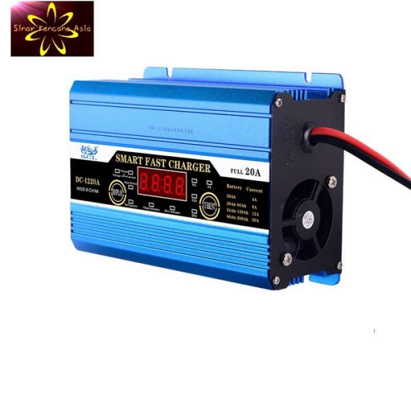 Jual Smart Charger Aki SUOER 12V 20A Casan Accu Aki 20 Ampere di Seller ...