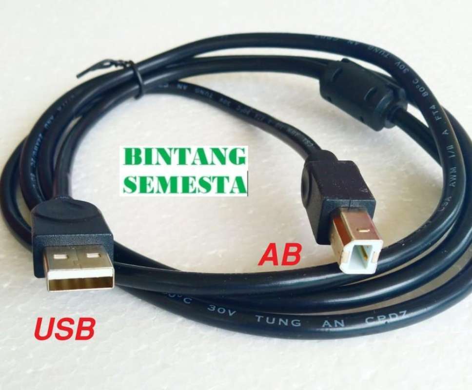 Jual Kabel Data Arduino Usb Tipe A To Usb Tipe B 1 5m Di Seller Bintang
