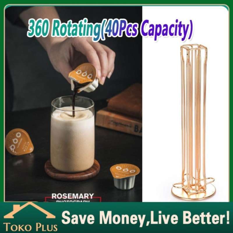 Promo Sta rak nprso 40 Capsul Tempat K K Putar Rak Coffee Bar Diskon 23% di Seller Hanskitchen ...