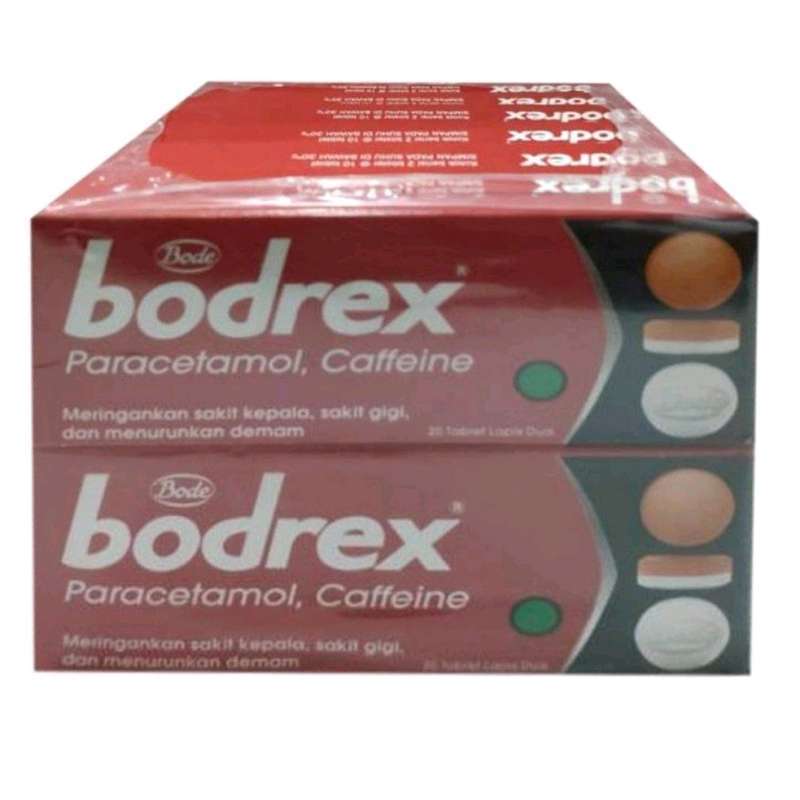 Jual BODREX Sakit Kepala Obat Kesehatan [ 20 Tablet / 12 Pack ] di ...