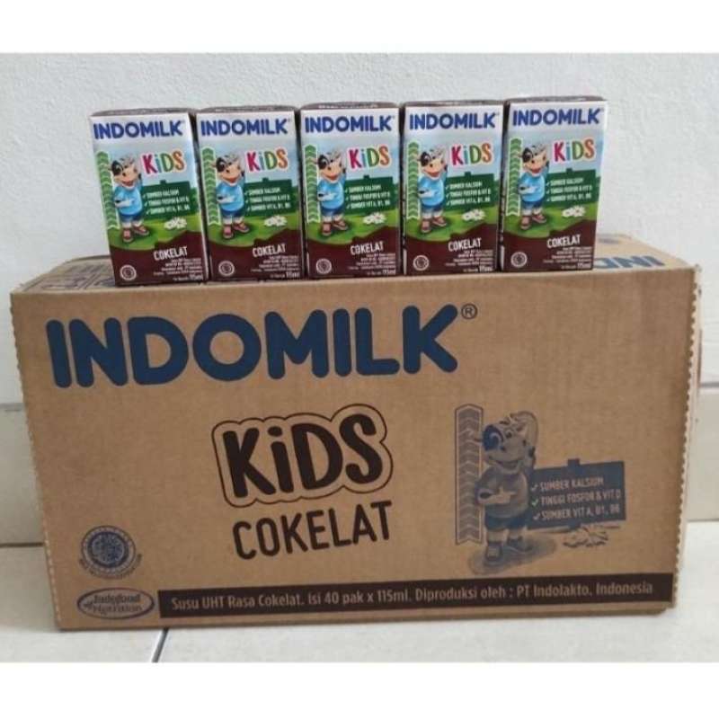 Jual Susu Indomilk Kids 1 karton 115ml isi 40 di Seller Bu Endess ...