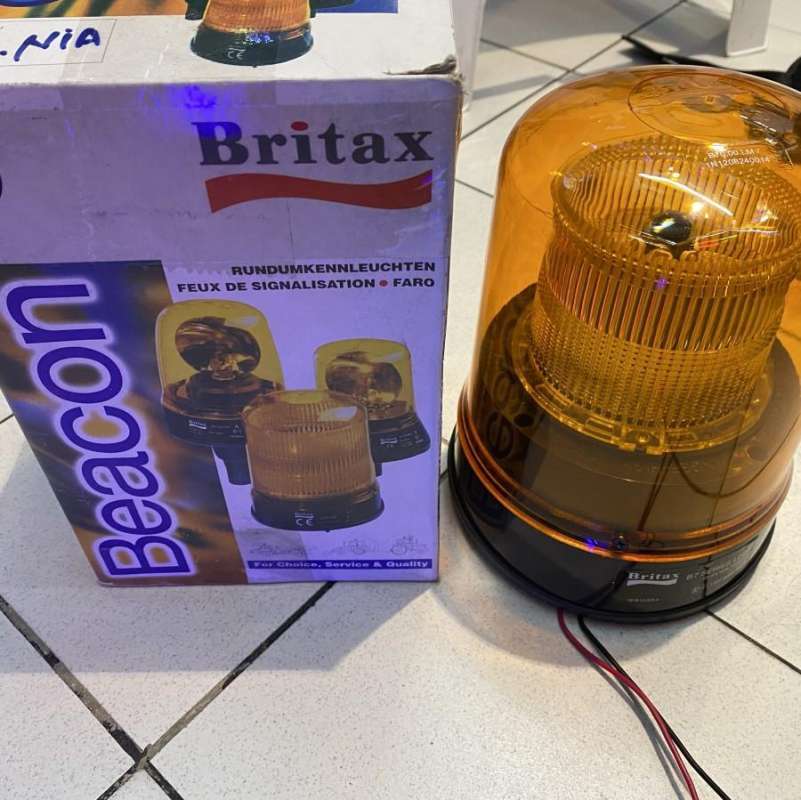 Jual Britax Beacon Light Warning Light Led 5inch 12-24vdc Amber Di ...