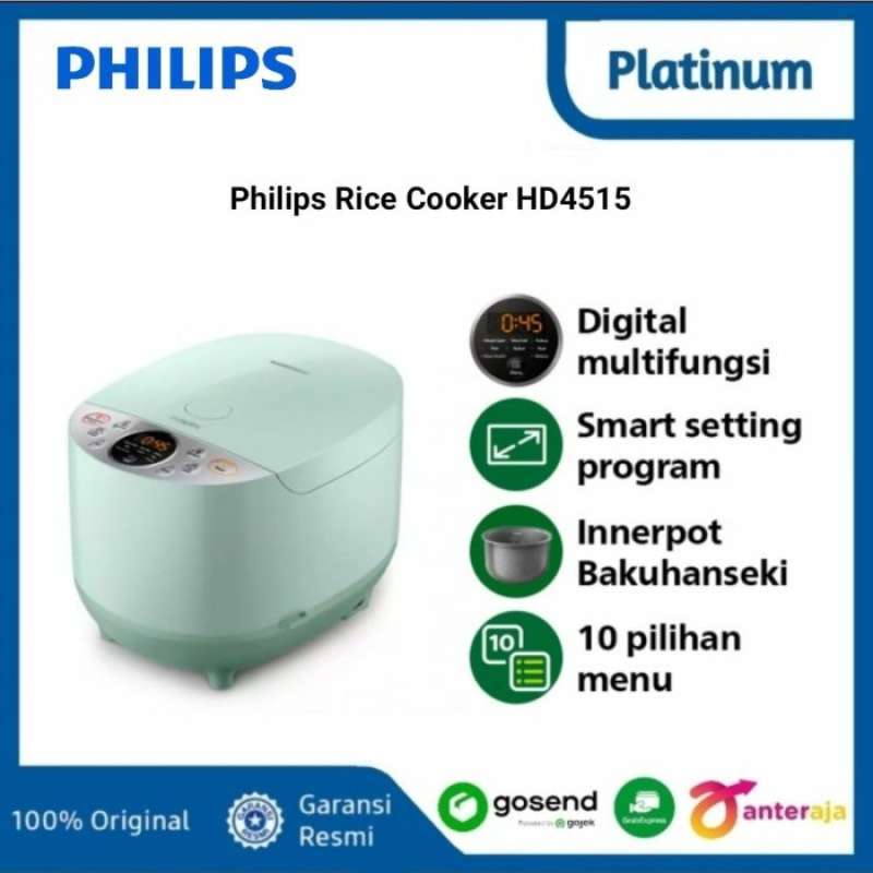 Jual PHILIPS MAGIC COM RICE COOKER DIGITAL 1.8Liter HD4515 di Seller ...