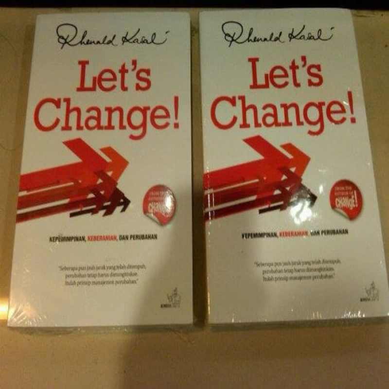 Promo Premium Lets Change -Rhenald Kasali Murah Diskon 13% di Seller ...