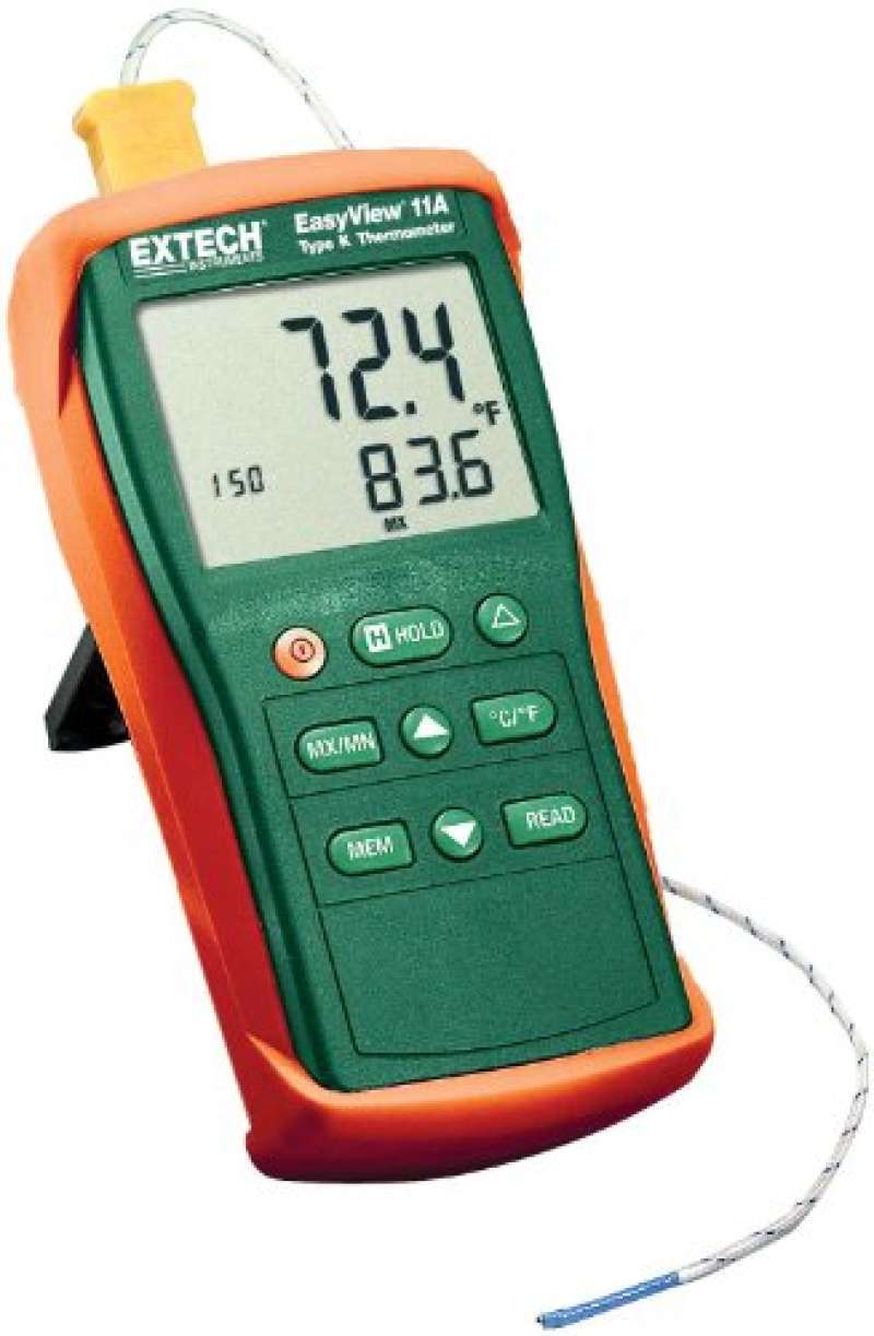 Promo Extech EA11A Easy View Type K Single Input Thermometer Diskon 8% di Seller Wazava ...