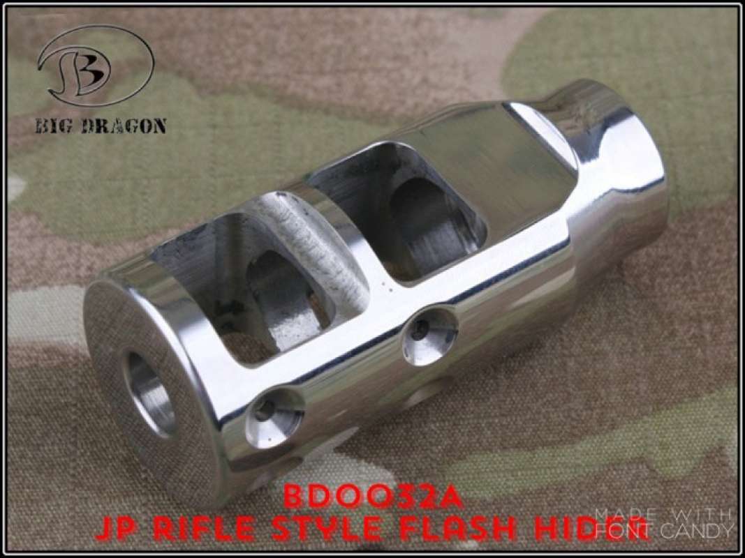 Promo JP RIFLE STYLE FLASH HIDER STEEL COLOR Diskon 23% di Seller ...