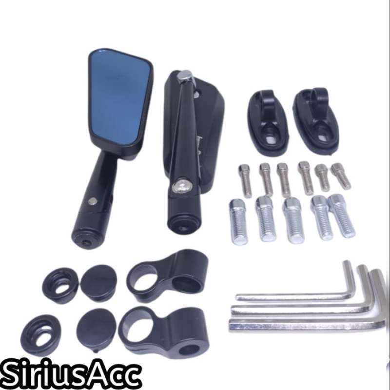 Jual Spion Circuit Model Rizoma Full CNC Kaca Biru Universal Semua ...