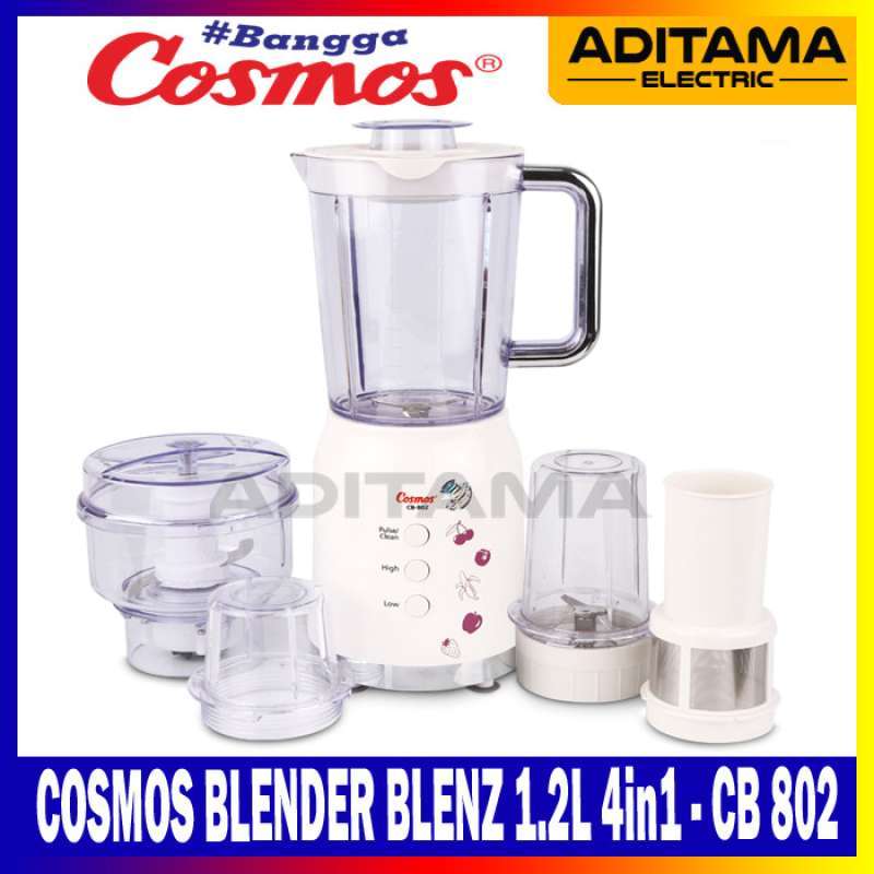 Promo COSMOS BLENDER BLENZ CB-802/ BLENDER PLASTIK COSMOS 1.2 Liter ...
