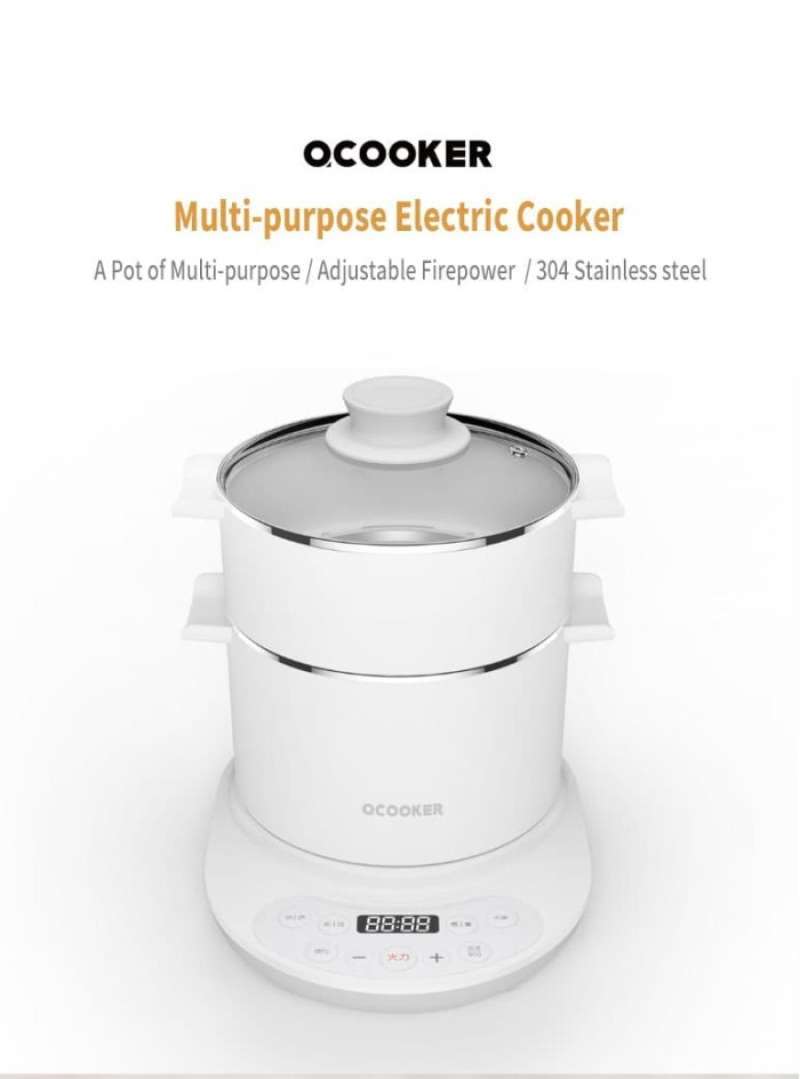 Promo Ocooker Multifunction Electric cooker Kompor Listrik MultiFungsi ...